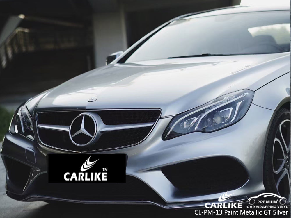 Paint metallic gt silver car wrap vinyl supplier