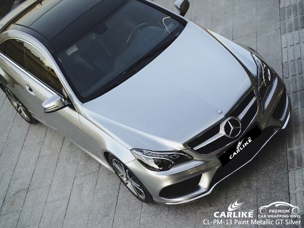 Paint metallic gt silver car wrap vinyl supplier