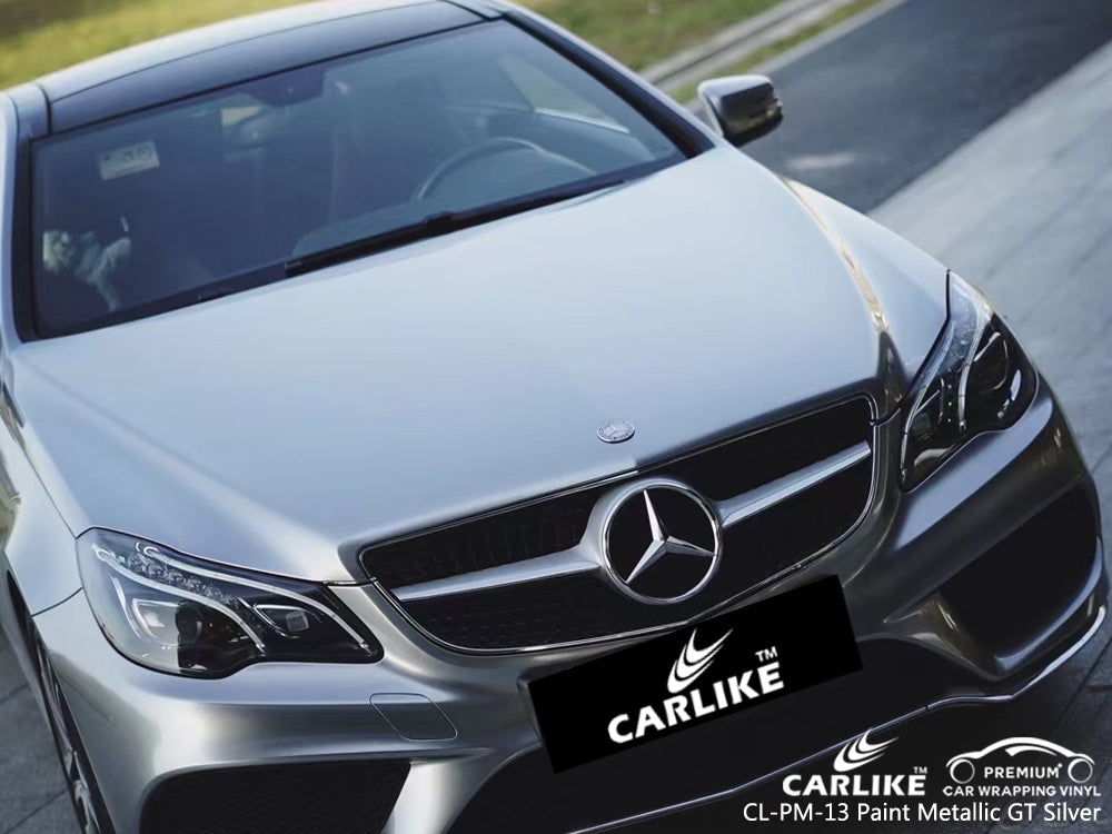 Paint metallic gt silver car wrap vinyl supplier