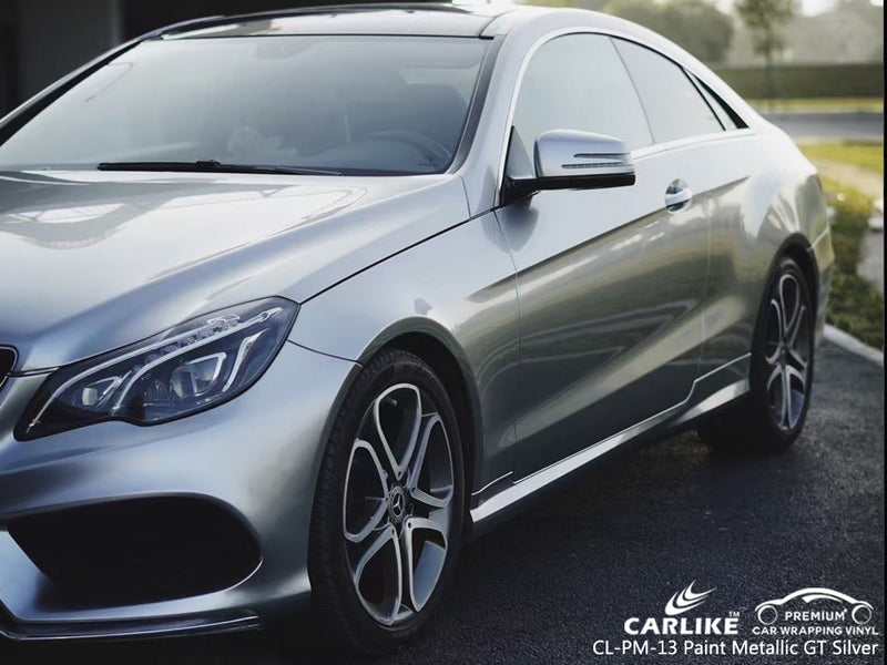 Paint metallic gt silver car wrap vinyl supplier