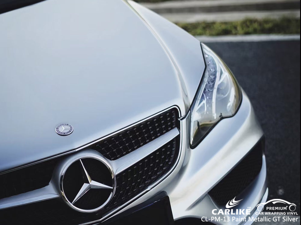 Paint metallic gt silver car wrap vinyl supplier