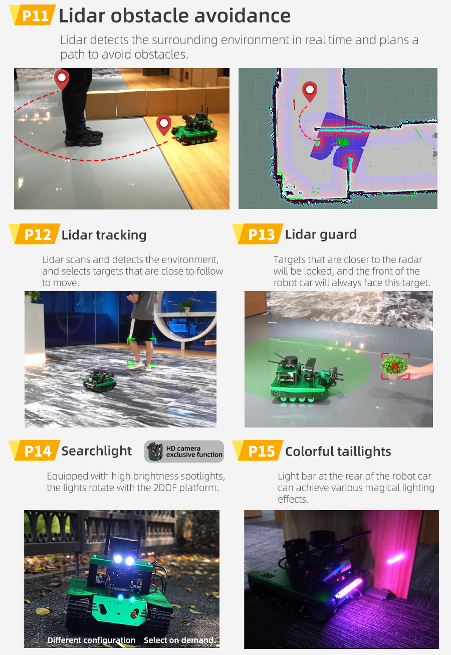 Ros Transbot Robot With Lidar Depth Camera Support Python Programming