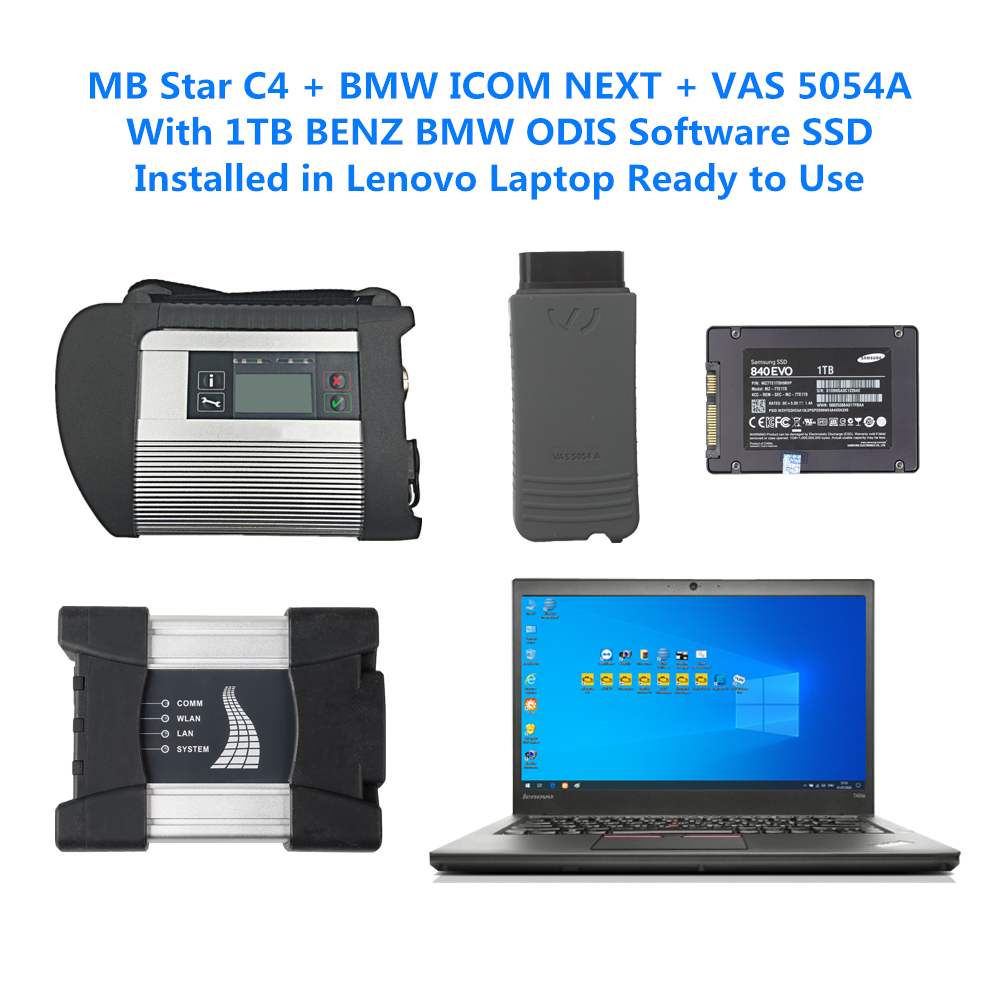 SD C4+ICOMNEXT+VAS5054+3 System Software Full Set Ready To Use - MHH ...