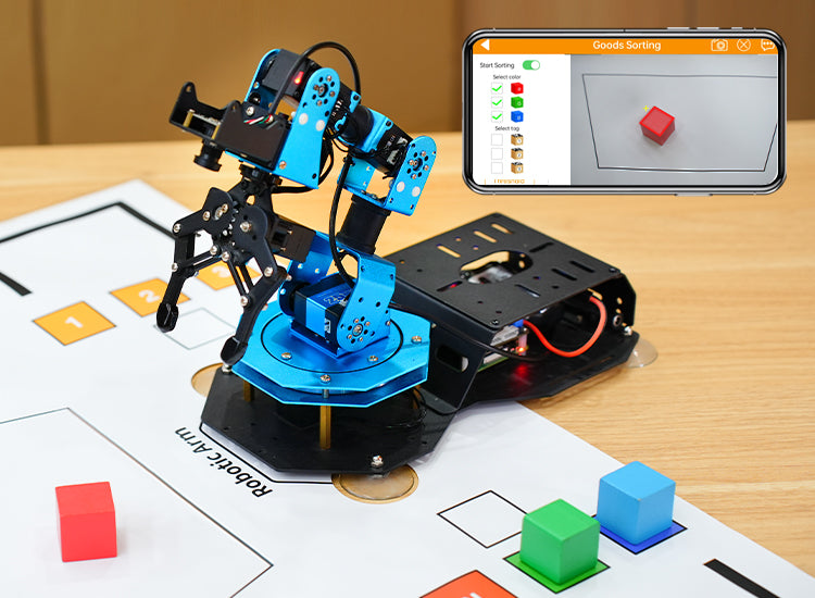 Educational Miniature Armpi Fpv Ai Vision Raspberry Pi Programming Ros