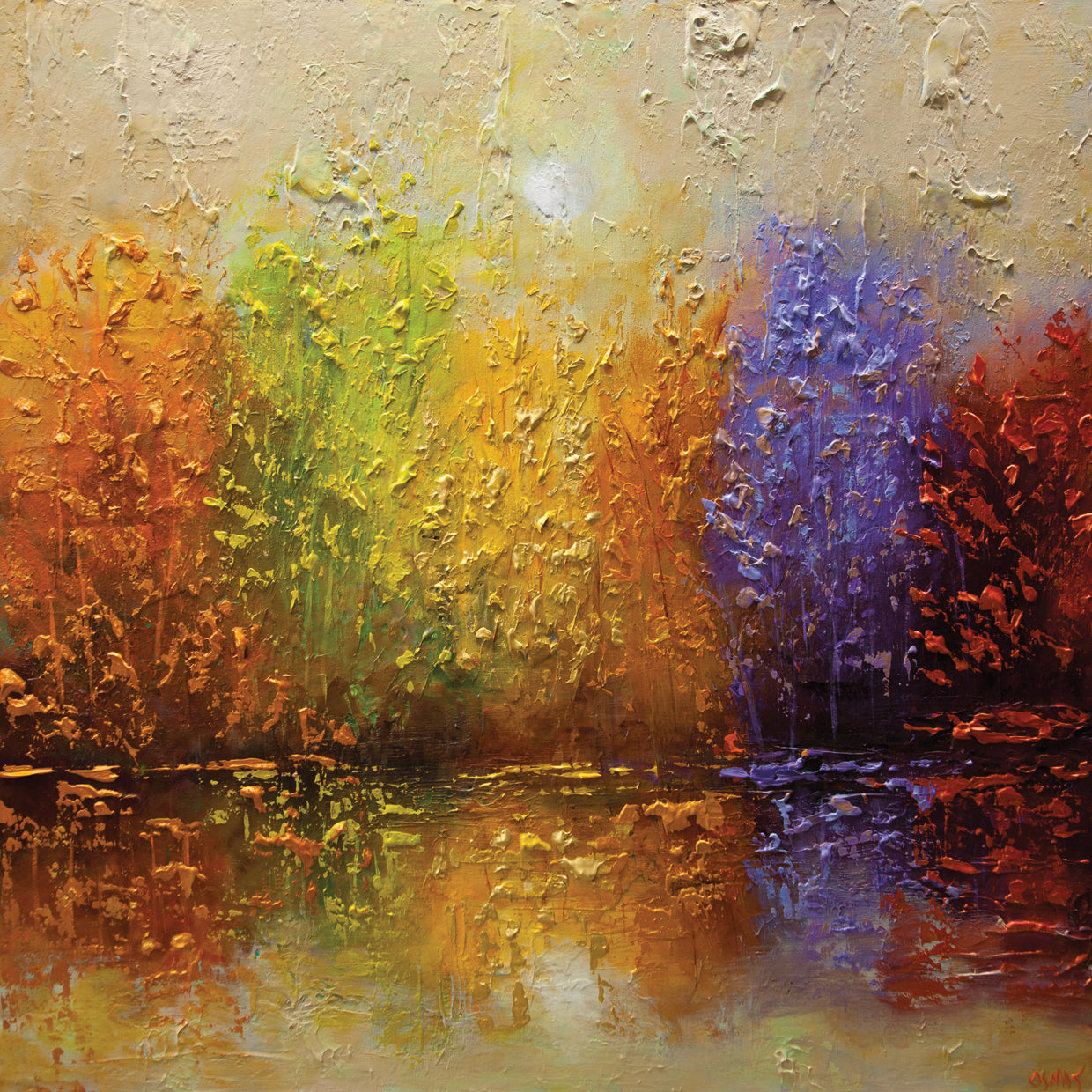 Osnat Tzadok's Sunset 2 Canvas Art Prints | Fine Art Canvas ...
