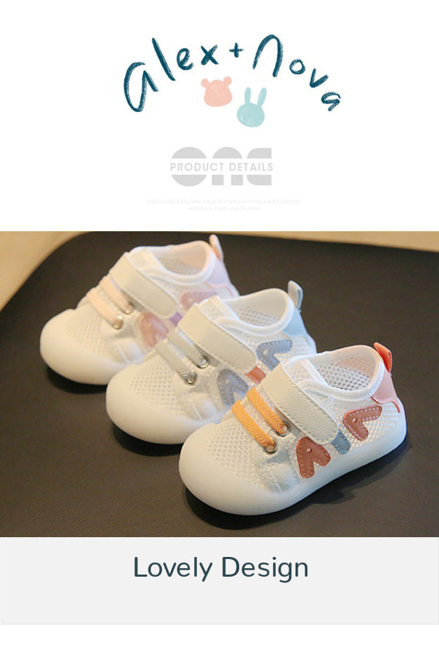 Aia Mesh Soft-Sole First Walker Shoes – Alex + Nova