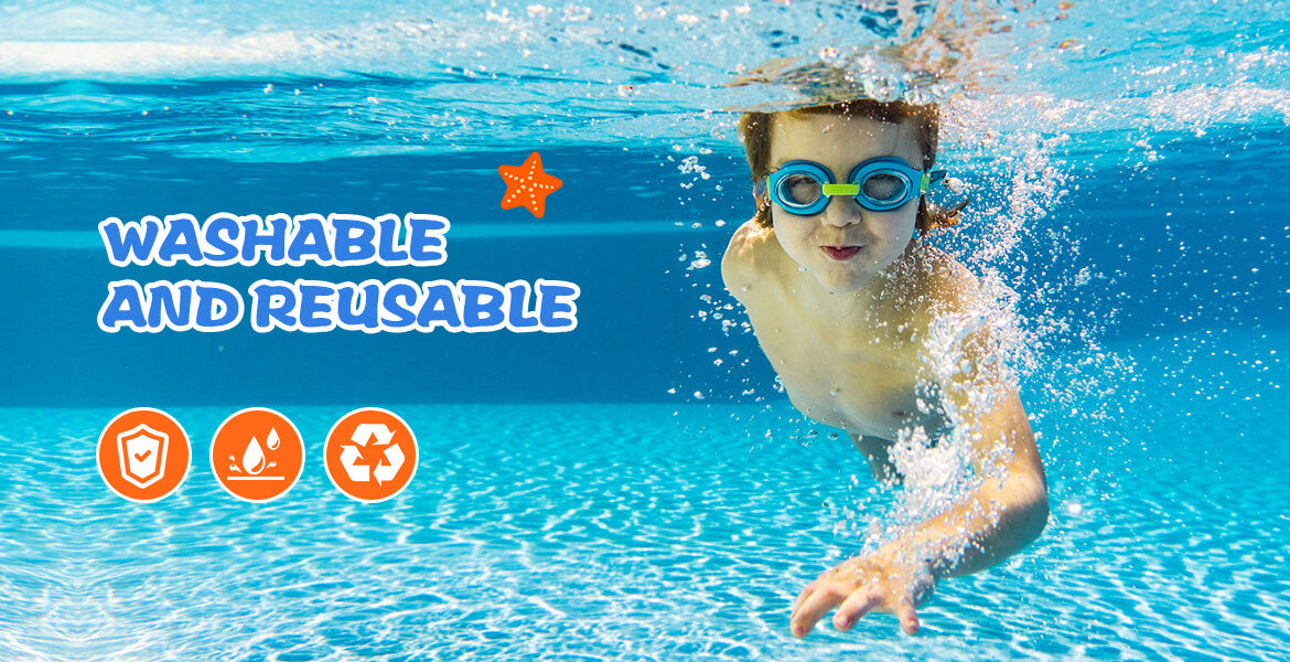 Aquaproof Plus Kids - Hearprotek 3 Pairs Soft Silicone Swimming Ear Pl ...