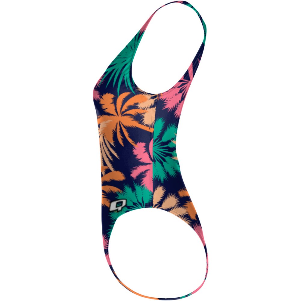 Blue Palms - High Hip One Piece Swimsuit : High Hip One Piece ...