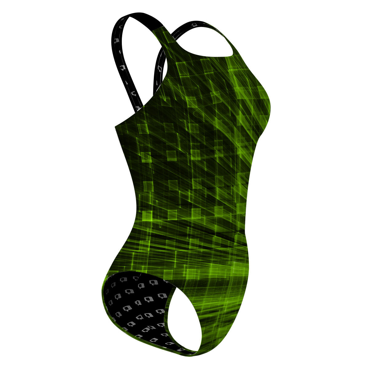 Chlorophyll Lazer - Classic Strap Swimsuit : Classic Strap Custom ...