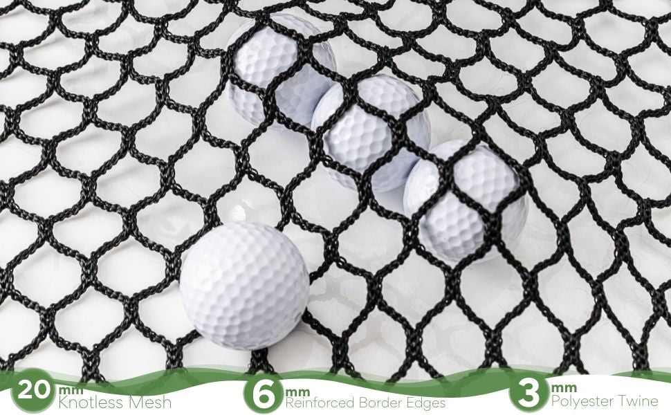 Golf Netting Material 10'x10' - Golf Hitting Net for Backyard – Morelux