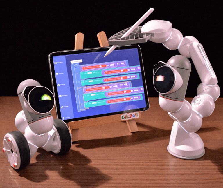 ClicBot: Coding Fun Robot for STEAM Learning