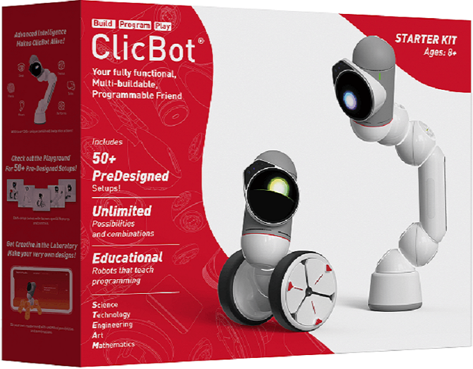 ClicBot: Coding Fun Robot for STEAM Learning