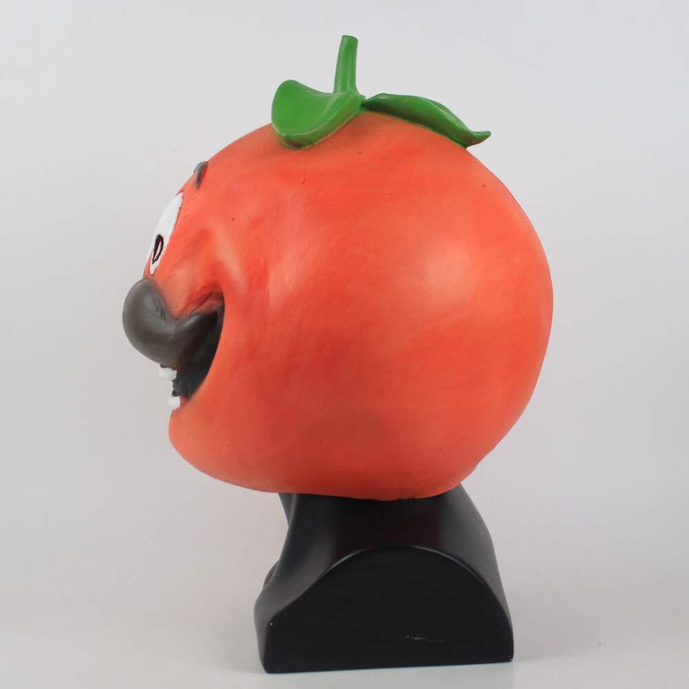 Tomatohead Latex Costume Mask Prop Fortnite Battle Royale Halloween ...