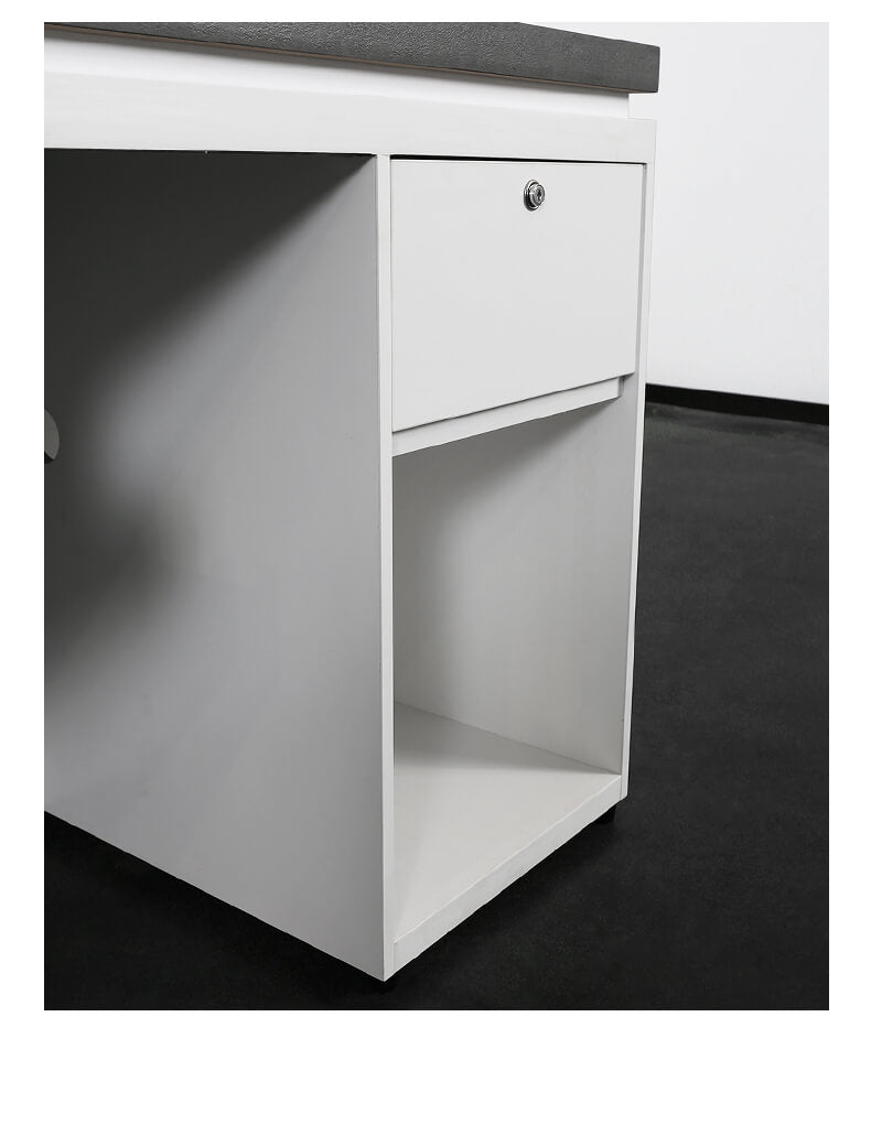 Black and White Reception Desk | Beauty Salon Reception Desk — M2 Retail