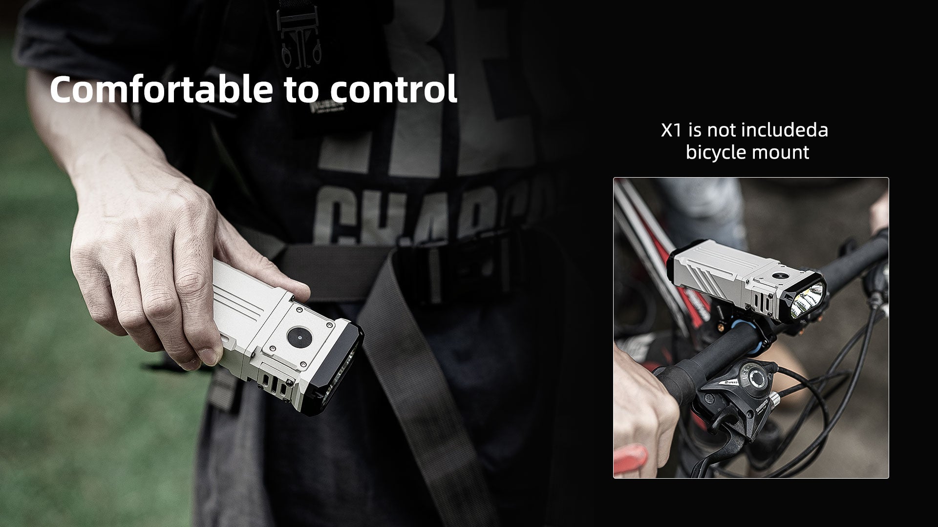 Wuben X1 Flashlight High Lumen Rechargeable Led Flashlight 12000 Lumen