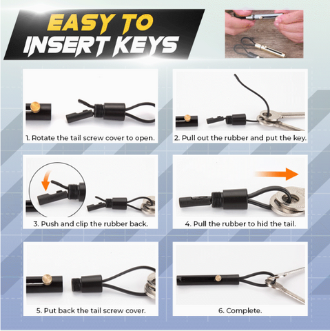 Retractable Blade Keychain – georgeshopuk