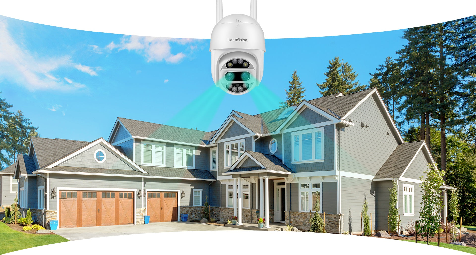 HeimVision Protect D1 PTZ Outdoor Security Camera