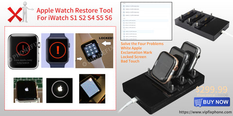 Using AWRT Adapter iBus to Remove Apple Watch Red Exclamation Mark