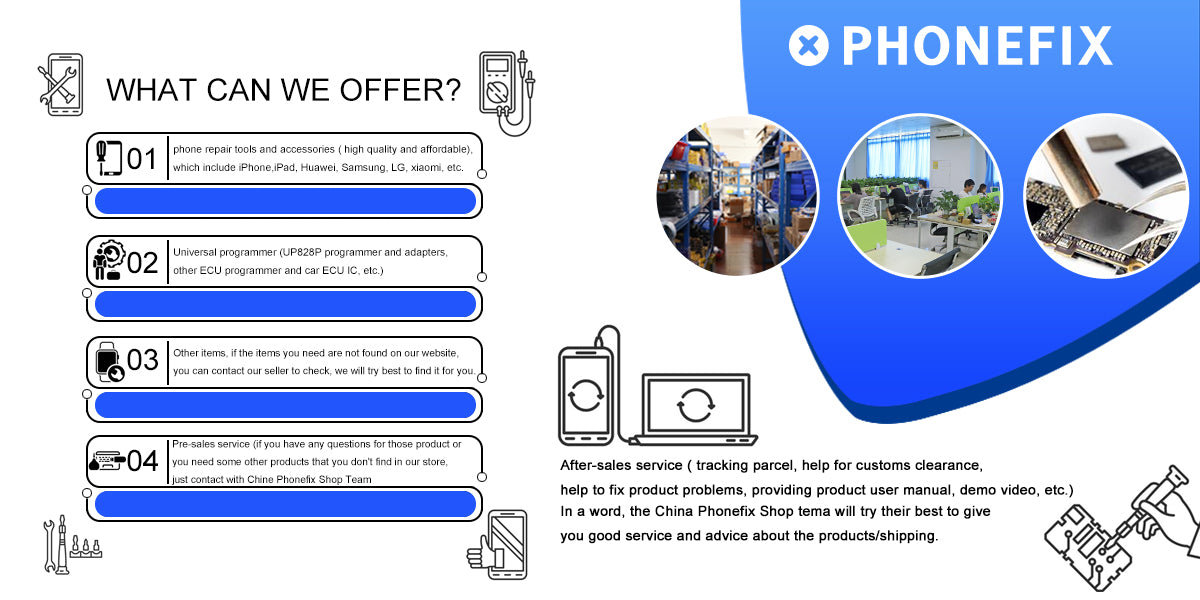 About Us - PHONEFIX: Your One-Stop Solution for iPhone Repair Tools