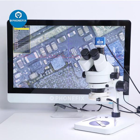 Amazing Digital Microscope with Cheap 4K Camera For Inspection PCB