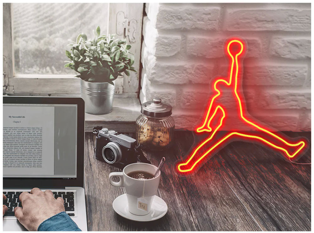 Basketball Neon Sign | kids room led neon signs | NBA neon light