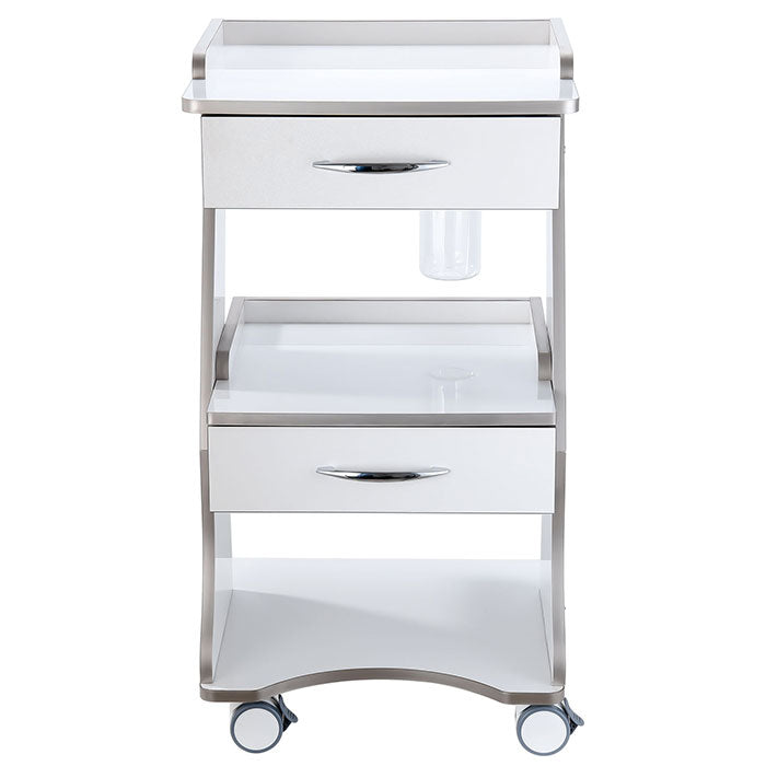 AZDENT Dental Mobile Cart Metal Built-in Socket With Auto-water Bottle