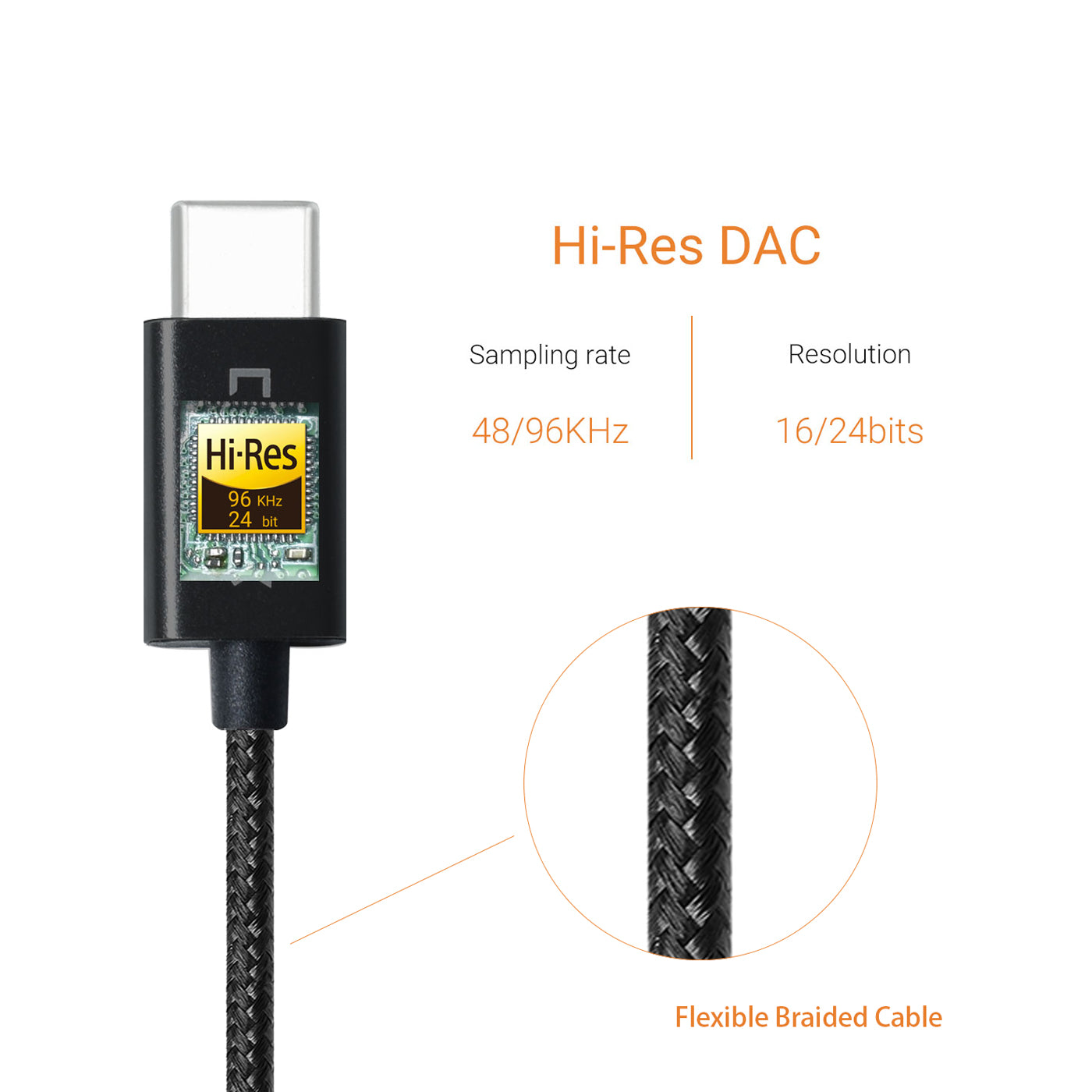 Hi-Res USB C Earphones – Cubilux