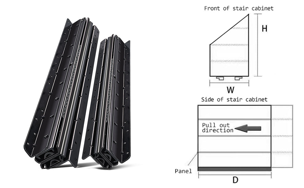 Heavy Duty Bottom Loading Cabinet Drawer Slide | Aolisheng Shop
