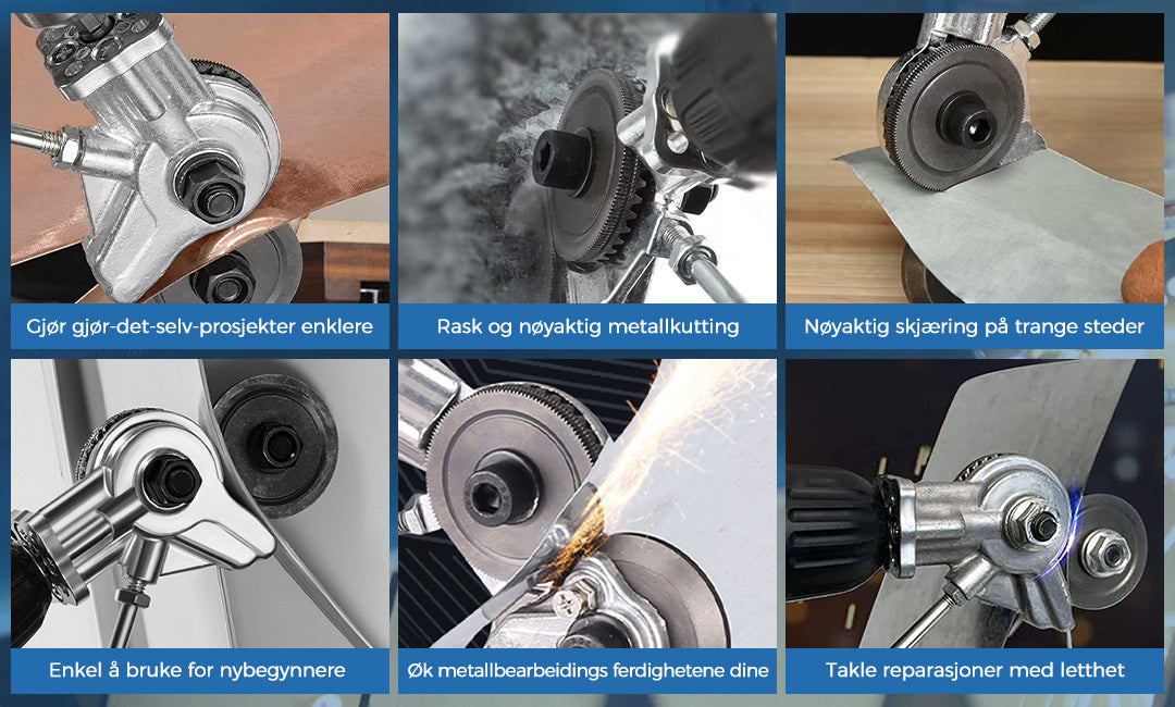 Elektrisk boremaskin metallplater – hjemsol