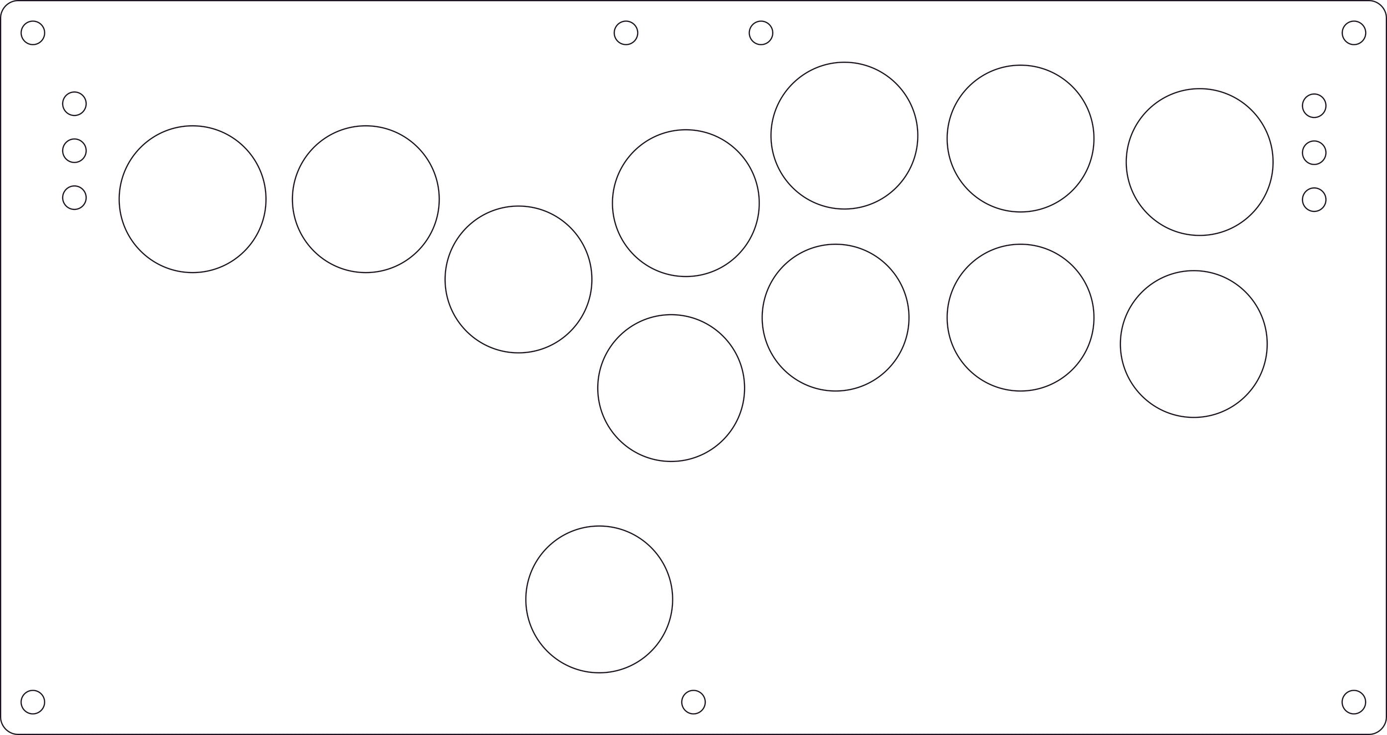 FightBox B1-MINI All Button Leverless Arcade Game Controller Panel Tem ...