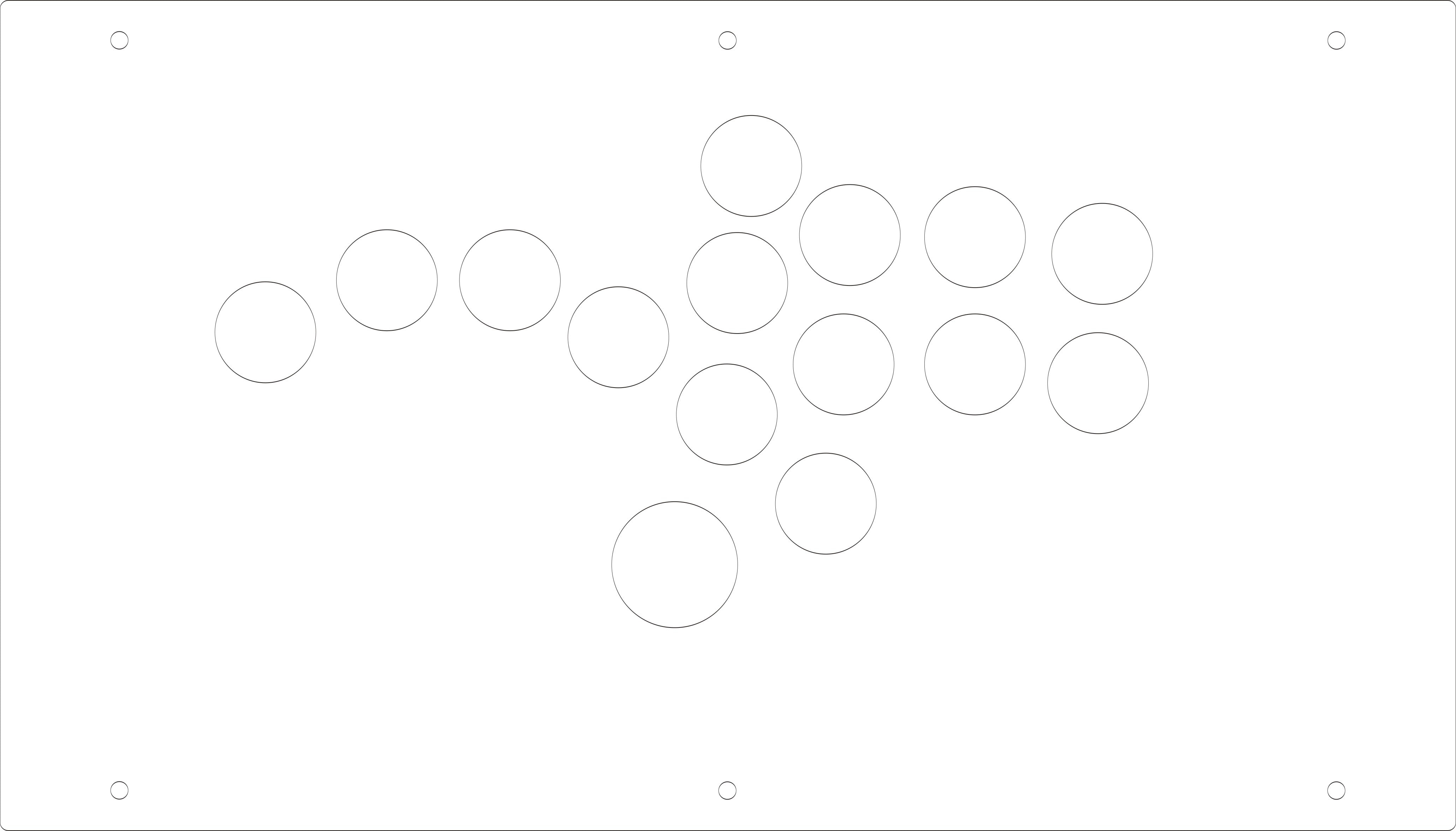 FightBox F10 All Button Leverless Arcade Game Controller Panel Templat ...