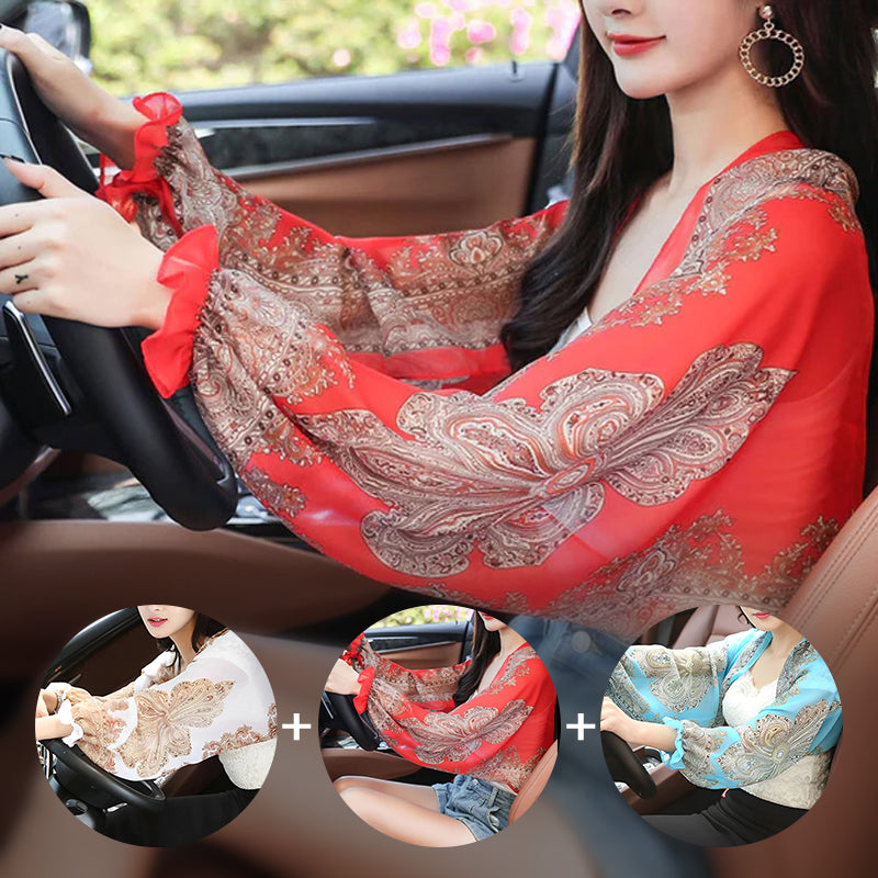 Ultra Light Sunproof Sleeve Shawl – Peachloft
