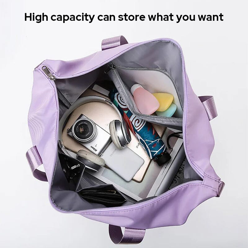 High-capacity Double-layer Wet Separation Travelling Bag – Peachloft