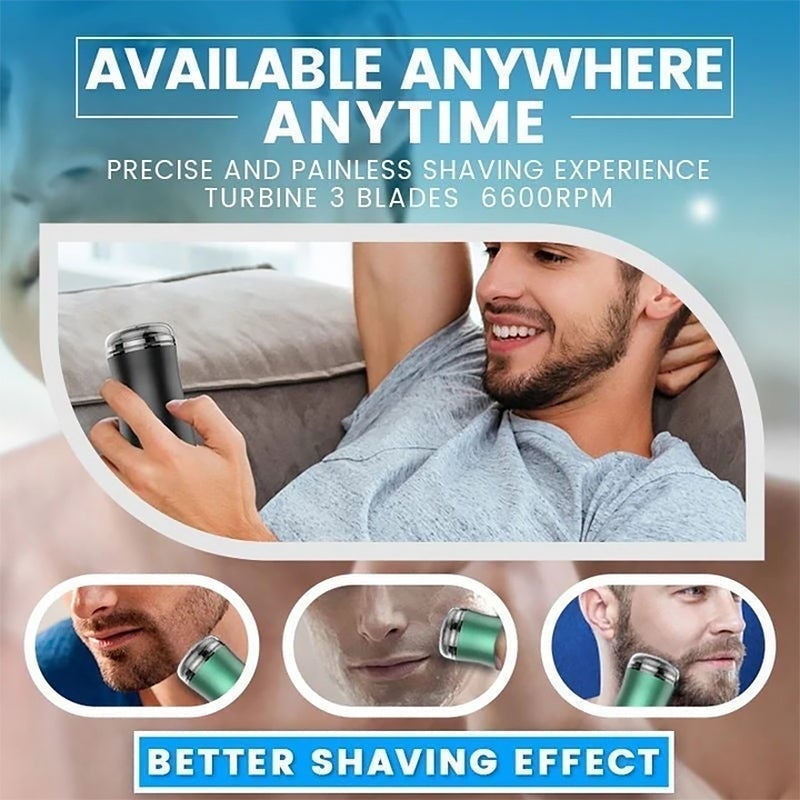 Pocket Size Washable Electric Razor – Peachloft