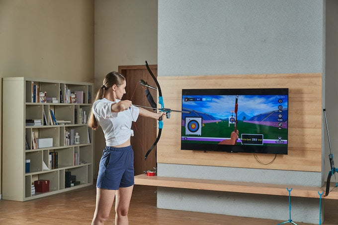 Smart Virtual Archery with Bluetooth for Home, Support Android / iOS