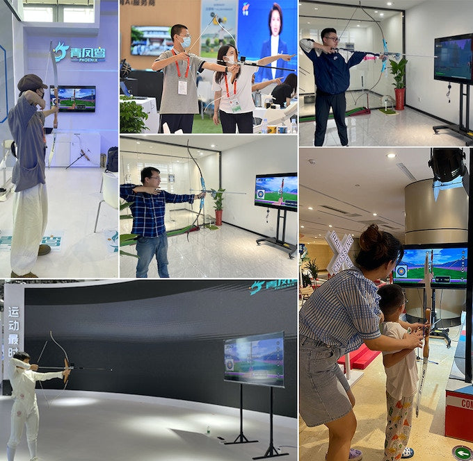 Smart Virtual Archery with Bluetooth for Home, Support Android / iOS