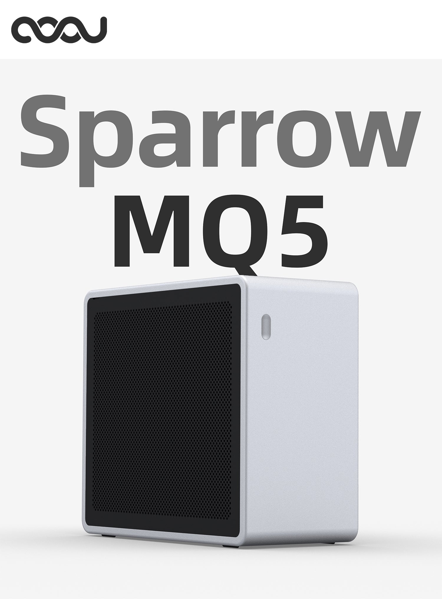 Sparrow-MQ5 5.5L One-piece aluminum itx pc case – COOJ