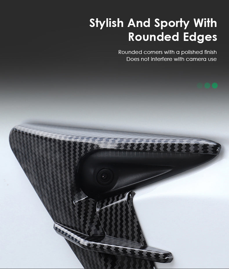 ABS Fender Thunder Side Standard Camera Decorative Cover for Tesla Mod