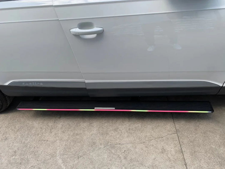 Weijia LED Electric Running Board Automatic Side Steps Retractable