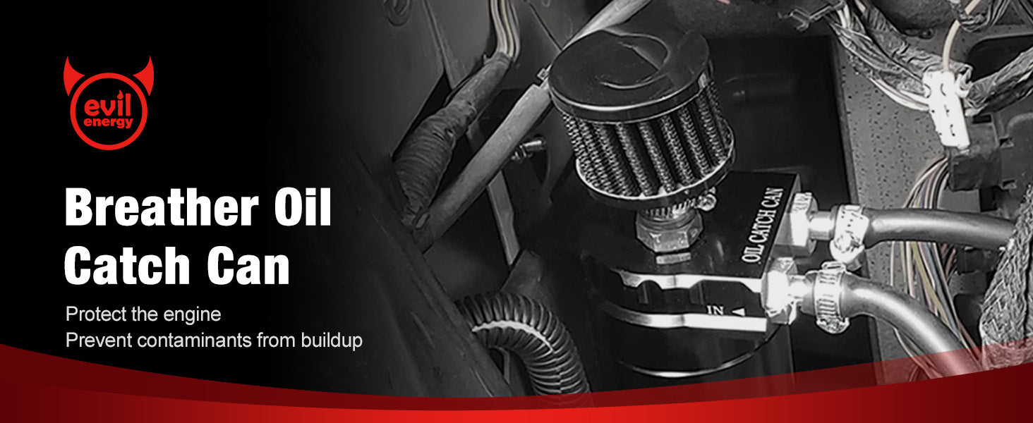 EVIL ENERGY Oil Catch Cans | Baffled Oil Catch Can – EVILENERGY