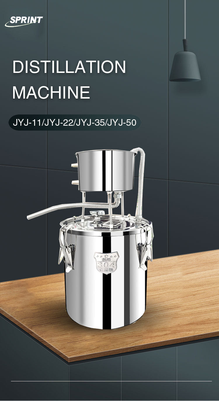 304 Stainless Steel Home Distillation Machine Available Gas Stove Indu ...