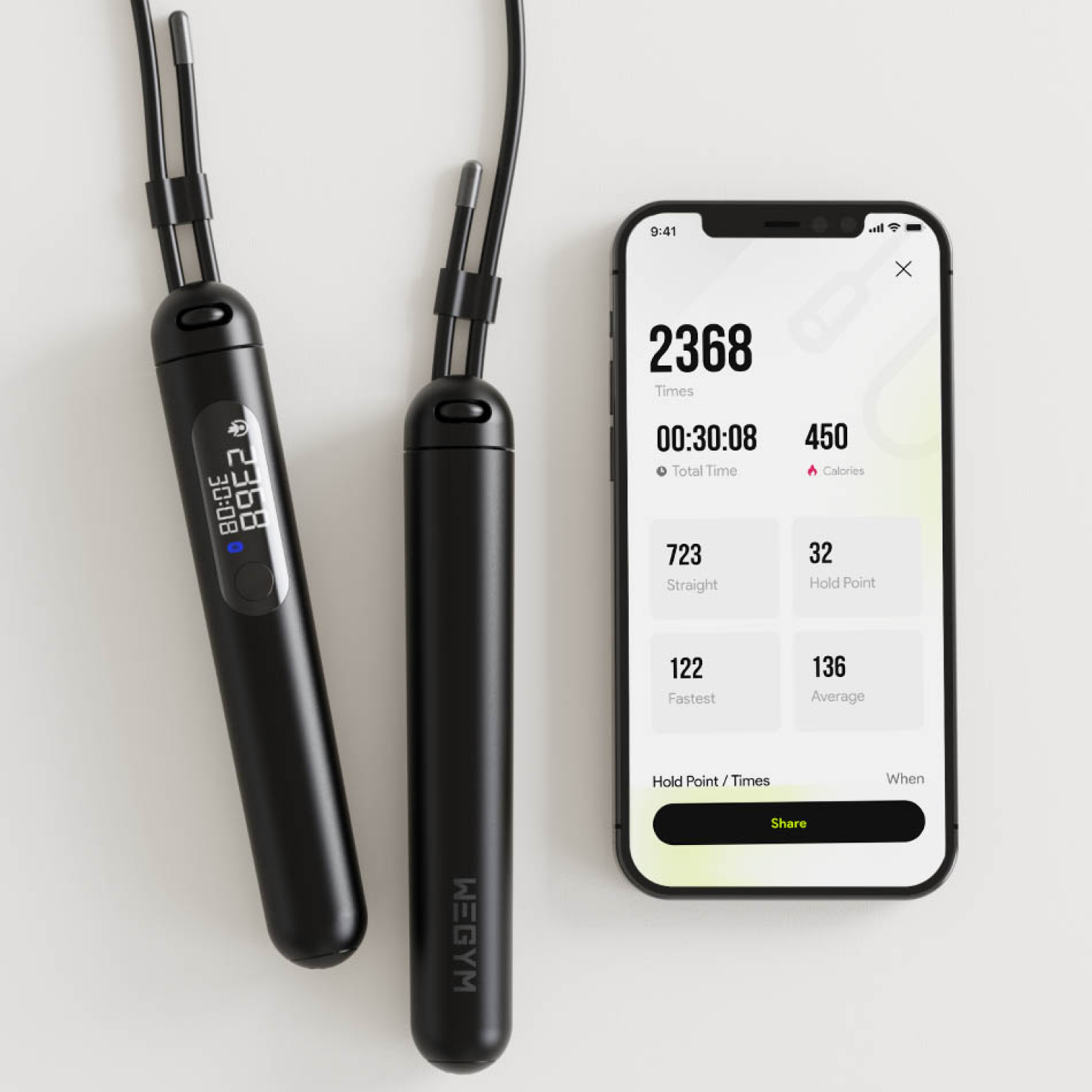 WeGym J1 Smart Jump Rope WeGym J1 Smart Jump Rope