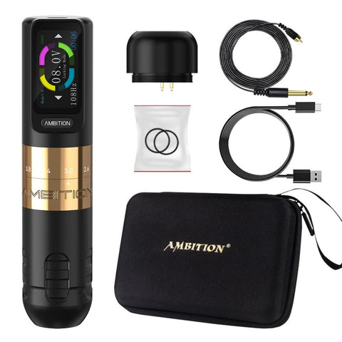 Ambition Seher Adjustable Stroke Wireless Tattoo Machine Pen – Ambition ...