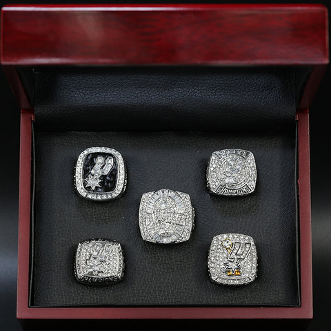 San Antonio Spurs Championship Rings Set - Hyperings
