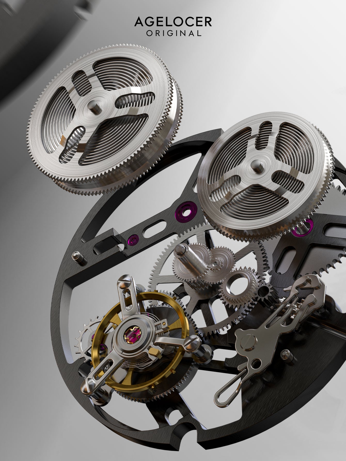 Agelocer Classic Tourbillon Male Manual Mechanical Watches – AGELOCER