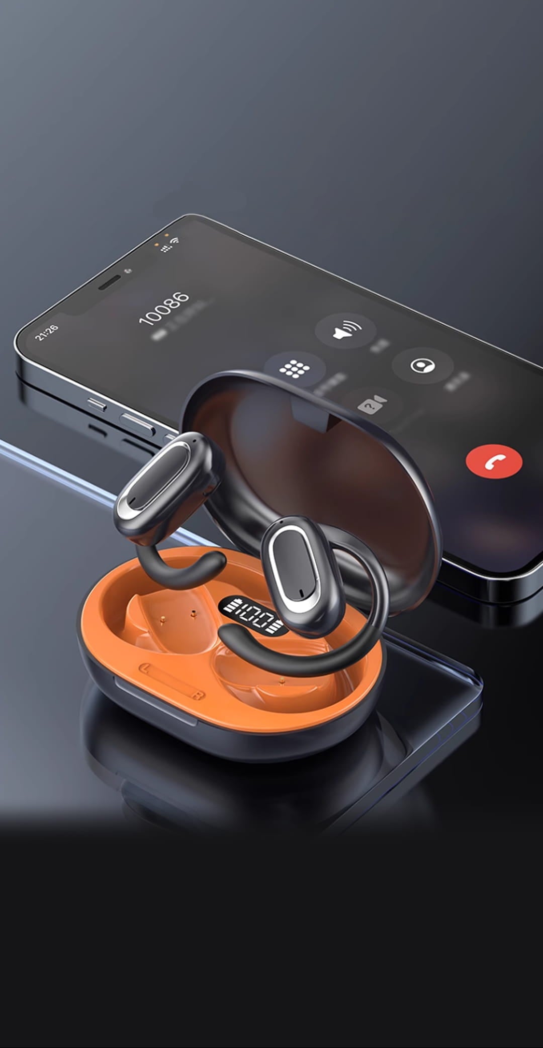 EirPods® open Bluetooth-headset met 3D surround sound – needned