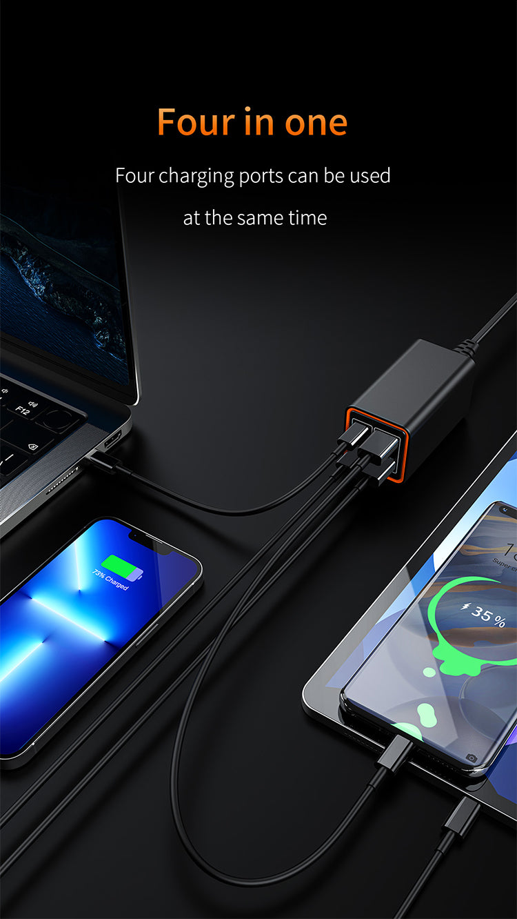 Recci RC37 65W GaN Desktop Charger - Kenzcart