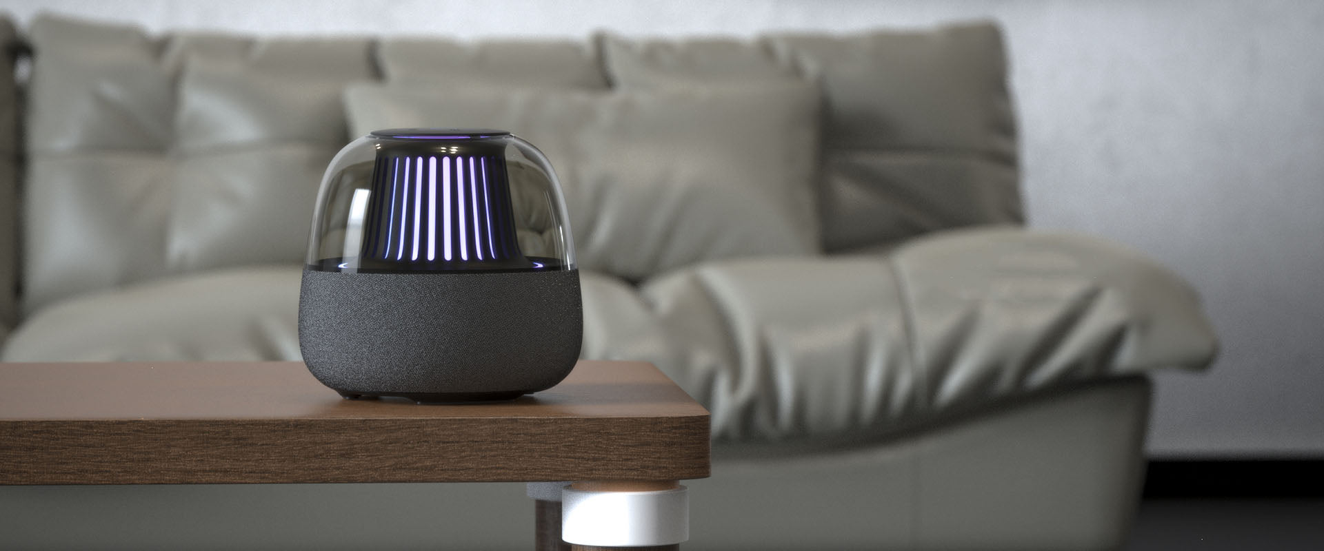 Allway Halo20 Wireless Bluetooth Speaker with RGB Lights