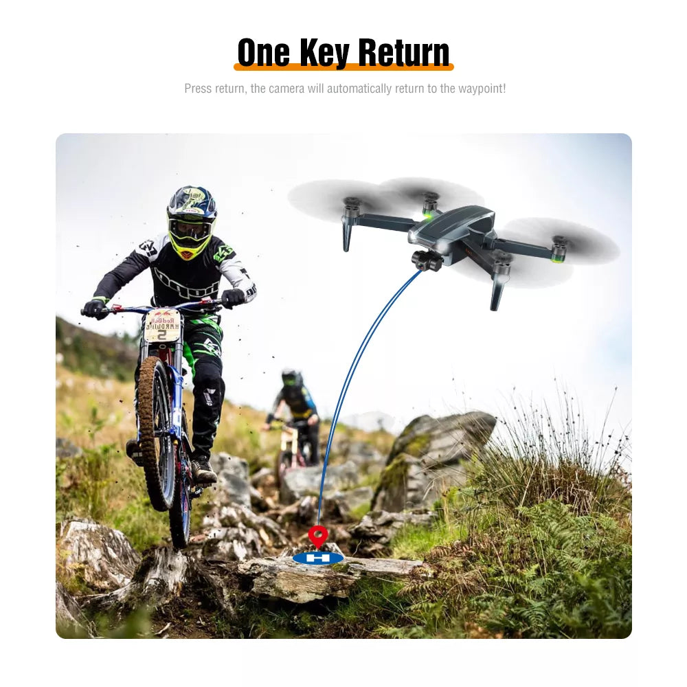 ZFR F186 Drone - 4K Dual Camera 3-Axis Gimbal 4Km GPS Drone – RCDrone