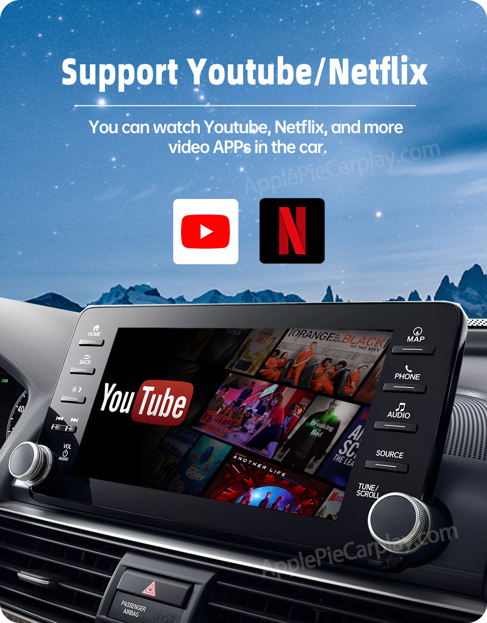 🔥ApplePie Ultra Android 13 Carplay Ai Box 8+128G Smartbox Exploter ...